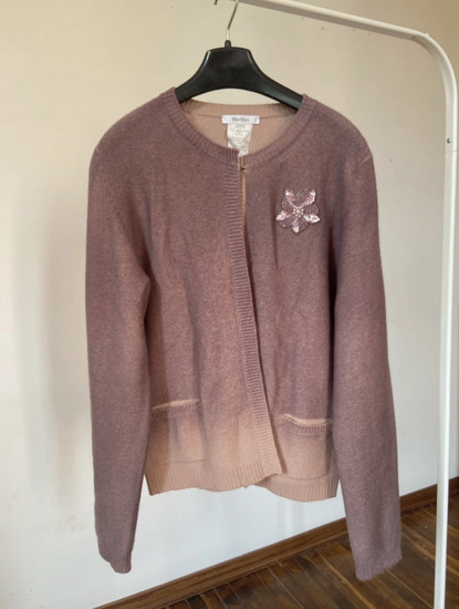 Max Mara džemper-jakna 100% kašmir