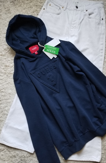    GUESS duks ☆ Vel L/XL ☆ tamno plave boje ☆