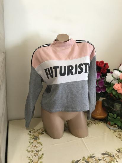 Terranova trobojni crop duks XS