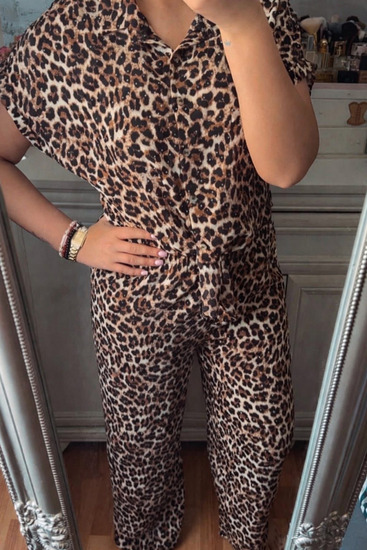 Italijanski animal print komplet