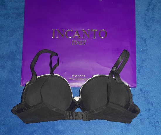 Incanto crni krem cipka, til push up 70B%