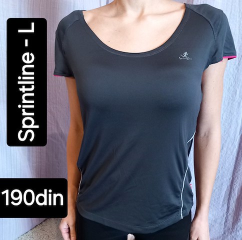 Sprintline ženska sportska majica siva L/40