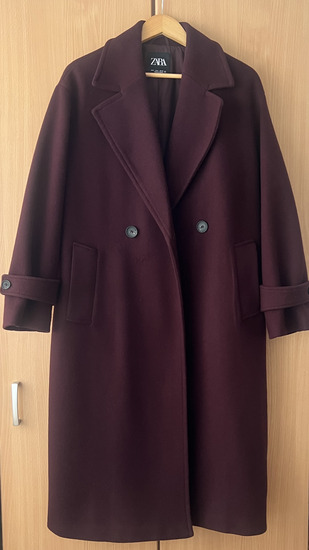 Zara bordo kaput