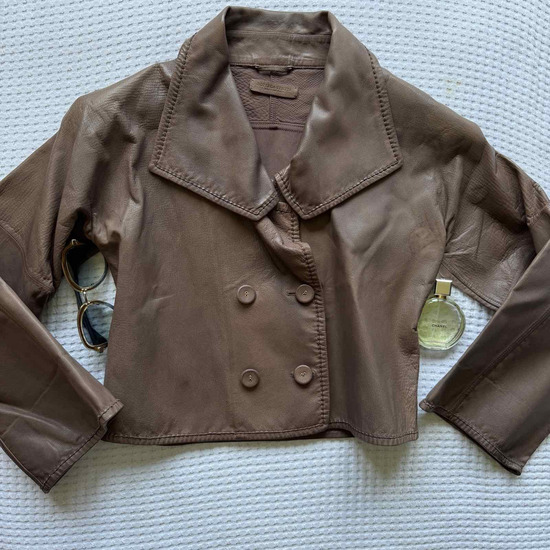 BOTTEGA VENETA ORIGINAL kozna jakna 44 ili M