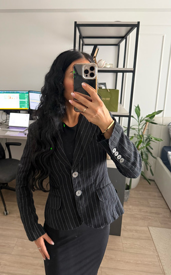 H&M prugasti sako