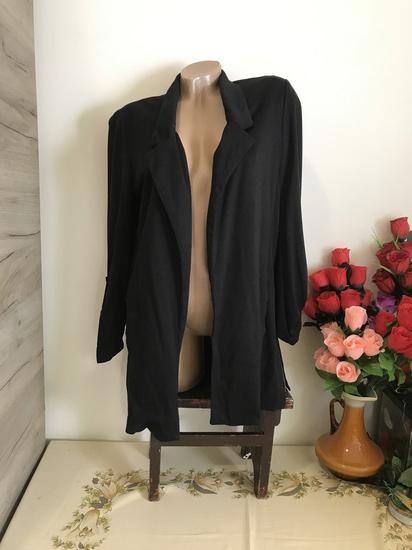 Stradivarius crni sako kardigan S