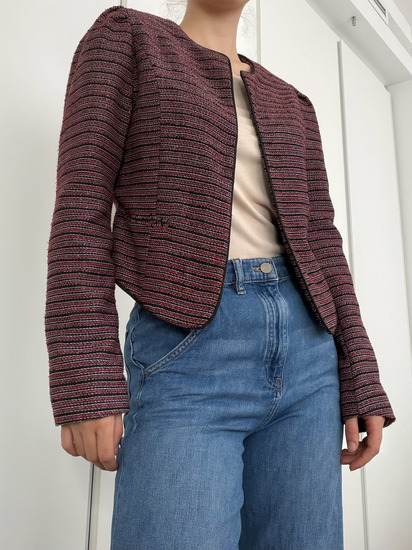 Maison Scotch tweed blejzer sako
