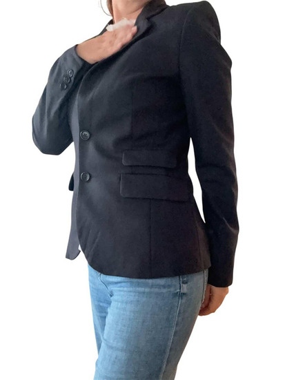 Gant premium strukirani teget sako 38/M