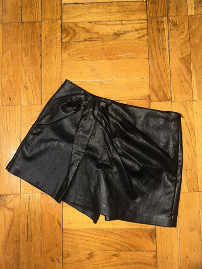 [NOVO] Zara kožni skort