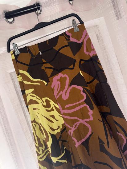 Zara midi pamucna suknja