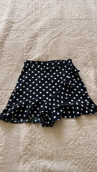Zara polka dot skort