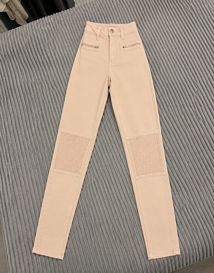 ZARA, puder roze farmerke