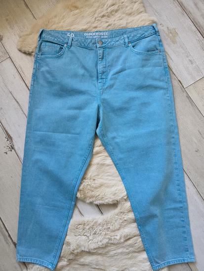C&A nove high waist mom farmerice 50