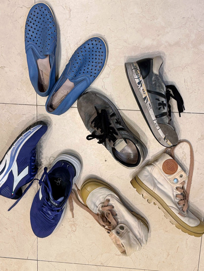 Premiata Palladium Diadora patike..4 para za 1200!