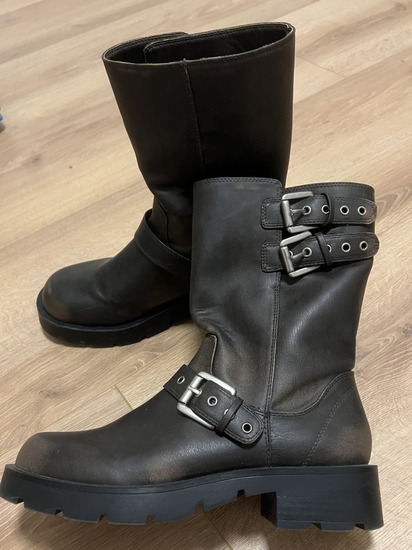 Zara cizme bajkerke kaubojke 39