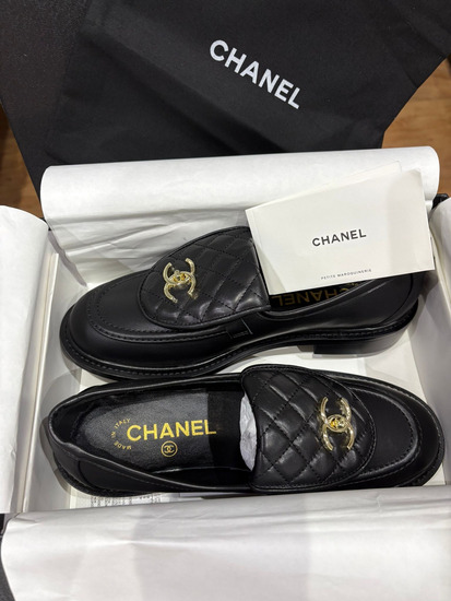 Chanel kozne mokasine
