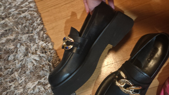 Nove KOZNE mokasine, 38 SNIZENO!