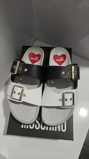 Papuče Moschino novo koža ptt gratis