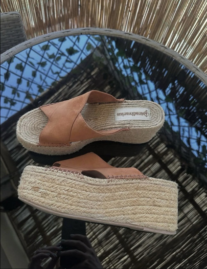 Stradivarius braon papuce