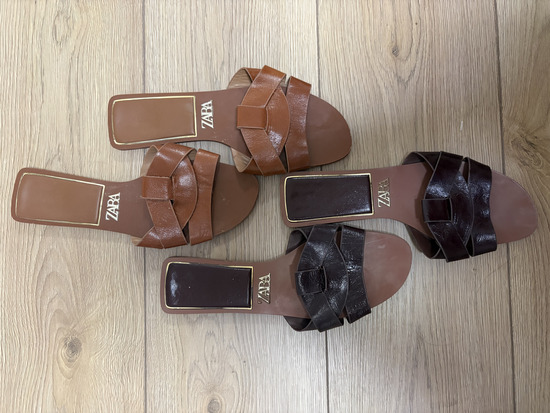 Zara papuce dva para