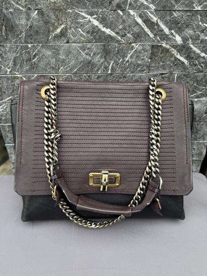LANVIN Kozna torba tasna ORIGINAL preko ramena