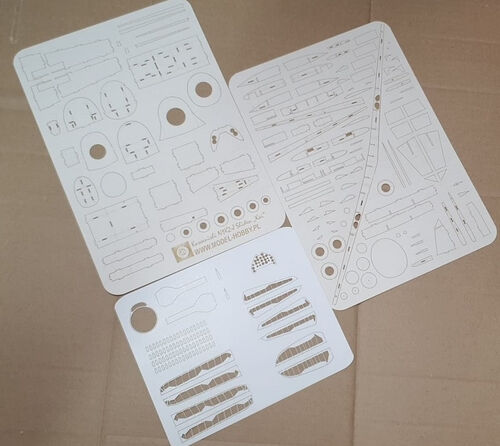 Model Hobby 0004-SZK Kawanishi N1K2-Ja Shiden - Kai - Laser Frames