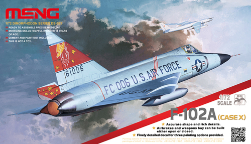 Meng Model DS003 Convair F102A (Case X)