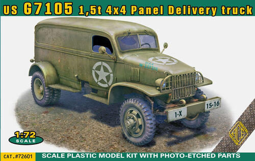 NEW! ACE 72601 US G7105 1,5t 4x4 Panel Delivery Truck