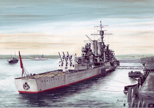 Ropos Models S700-009 German Light Cruiser Konigsberg (1929)