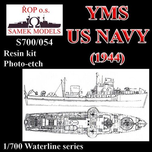 NEW! Ropos Models S700-054 US Navy YMS (1944)