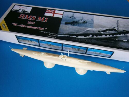 Ropos Models S350-006 British M-Class Submarine HMS M1 (1924)