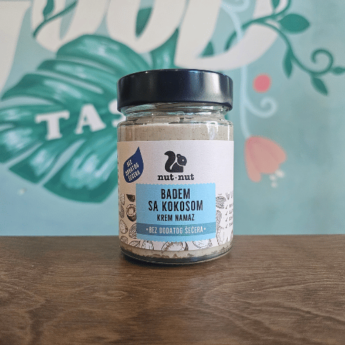 Nut nut – Krem namaz od badema i kokosa 300g