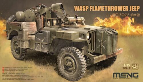 Meng Model VS012 WASP Flamethrower Jeep