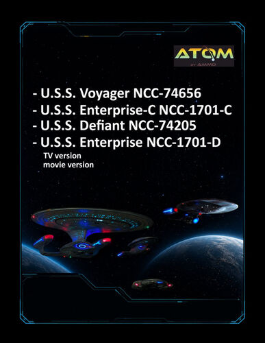 NEW! Green Strawberry 3001 Federation Starship Colors - Late