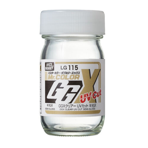 NEW! Mr.Hobby LG115 Mr.Color GGX Clear UV Cut Semi-Gloss