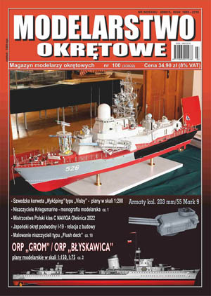 Modelarstwo Okrętowe 100 ORP "GROM" / ORP "BŁYSKAWICA"