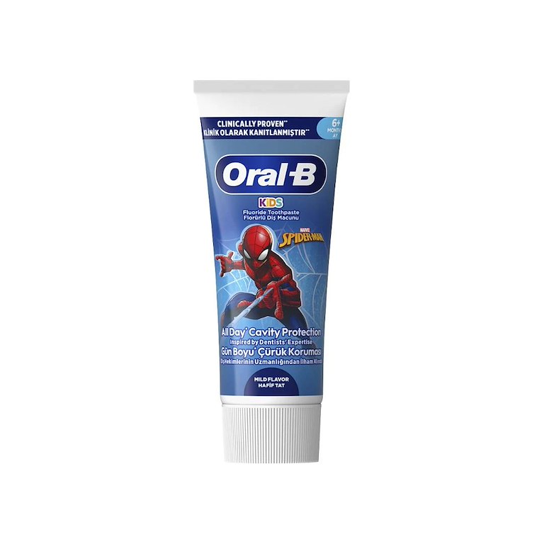 Oral-B® KIDS Cavity Protection Spiderman Pasta za Zube 6m+ 60 mL