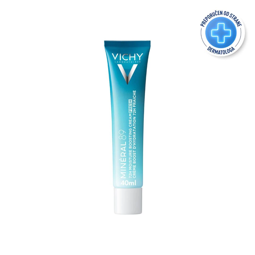 VICHY MINÉRAL 89 Lagana Krema za Intenzivnu Hidrataciju sa Hijaluronskom Kiselinom i Niacinamidom Hero 40 mL