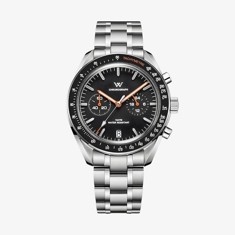 WM-191
CHRONOGRAPH
-
STEEL
RACER