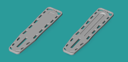 EMP3D 48041017 Nosze typu spine board - typ 2 (1 sztuka)