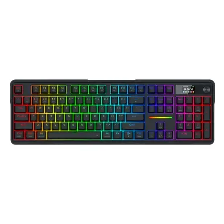 Redragon geјmerska tastatura Terraflare LCD Pro K762 RGB, Bluetooth, mehanička