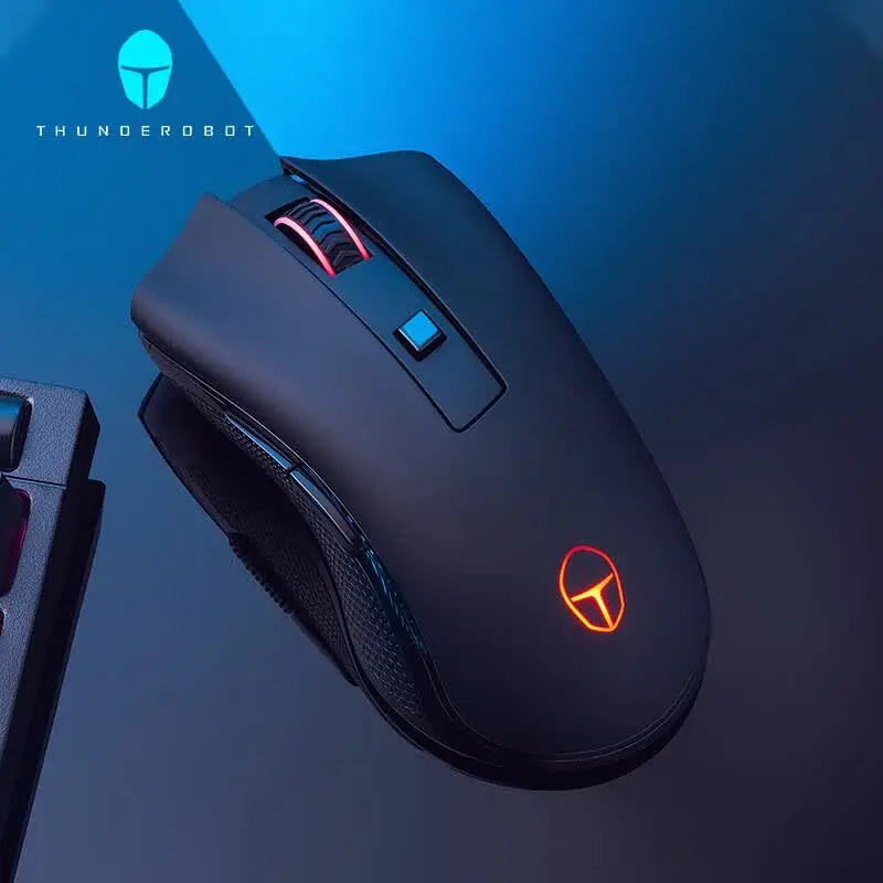 ThundeRobot Bežični gaming miš ML201, 2.4G, 2400 DPI, Crni
