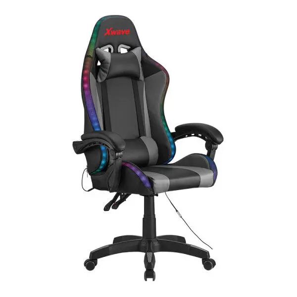 Xwave Gaming stolica G26, RGB, Crna