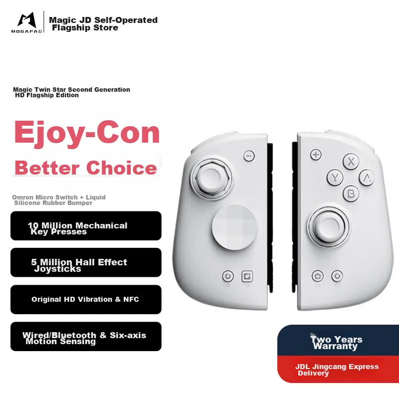 Magic Twin Star Kontroler za Nintendo Switch, Beli