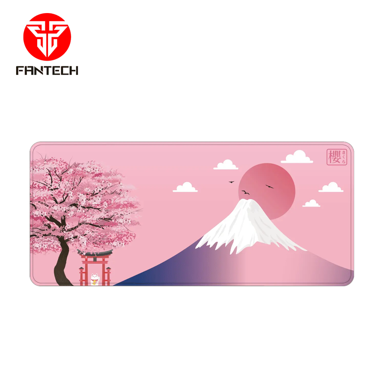 FANTECH Gaming podloga za miš MP905 ATO DESKMAT roze