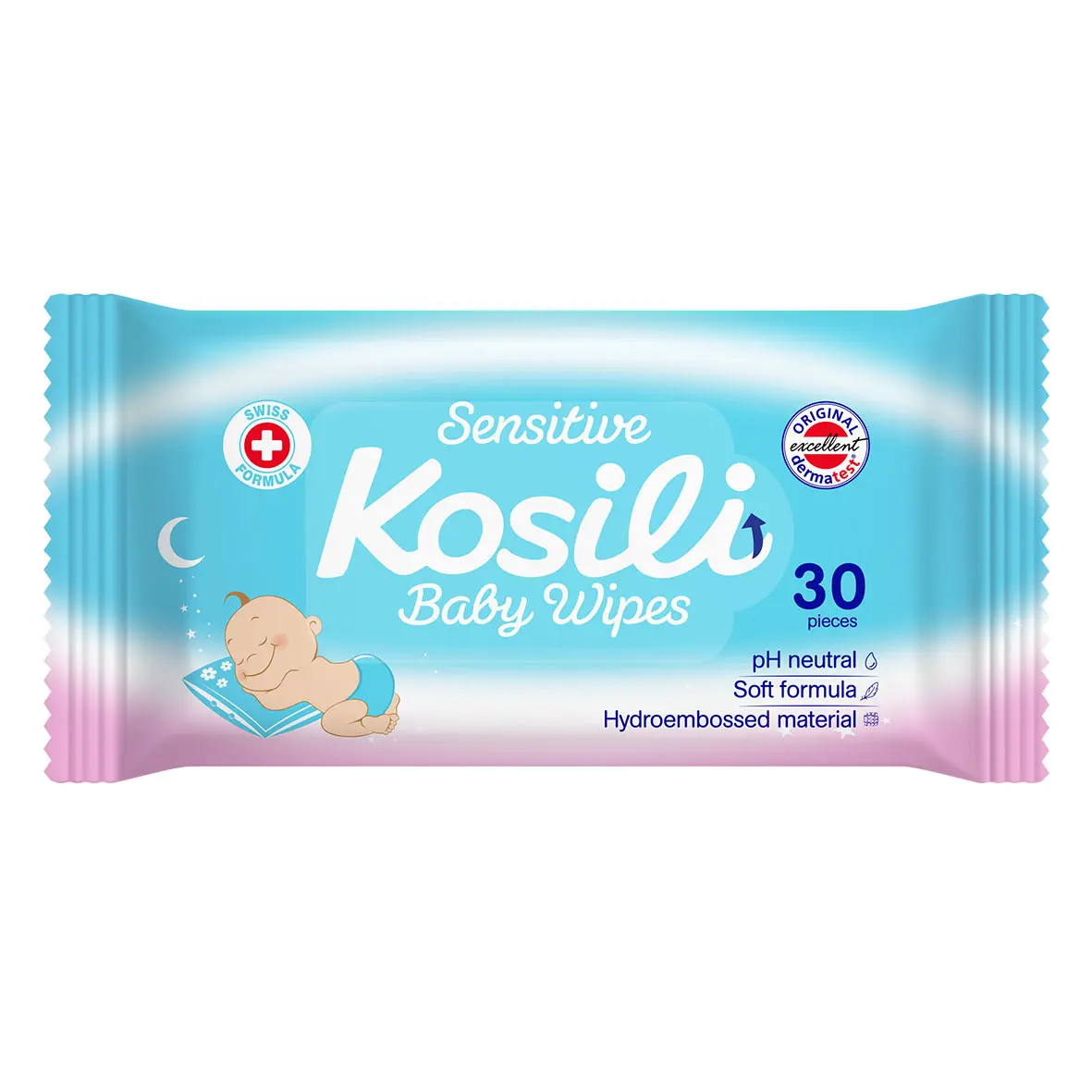 KOSILI Baby vlažne maramice plave 30/1