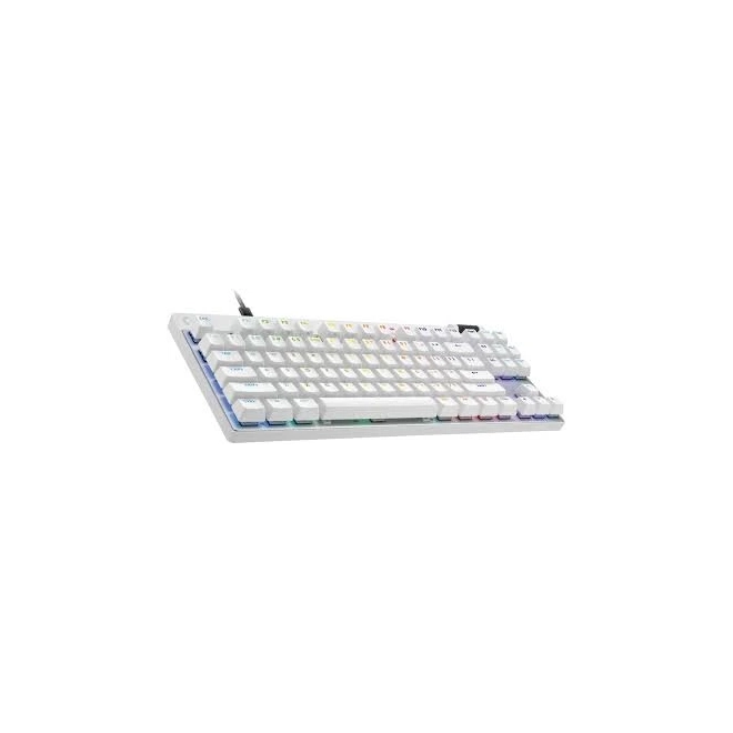 Tastatura žična gaming Logitech PRO X TKL RAPID bela 920-013242