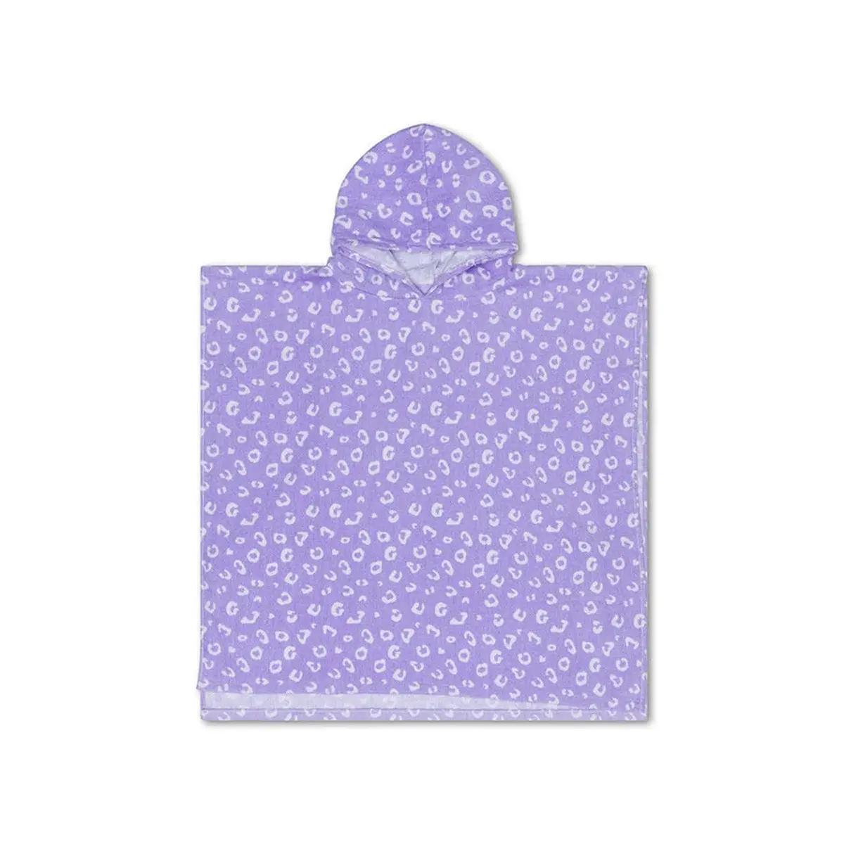 Swim Essentials Pončo peškir za bebe, 65x65 cm, Ljubičasti