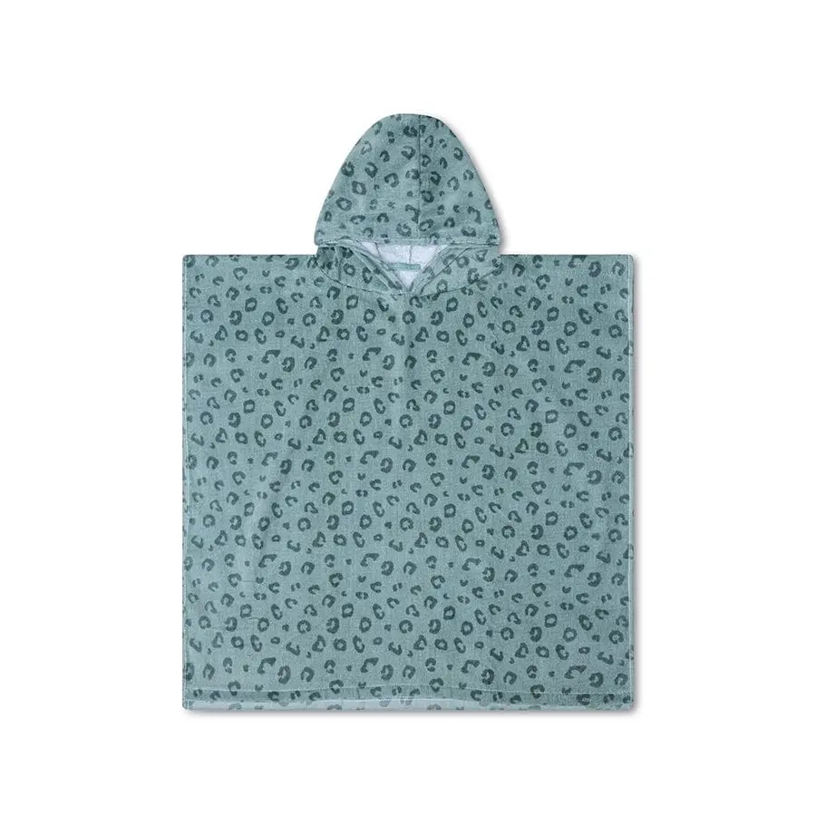 Swim Essentials Pončo peškir za bebe, 65x65 cm, Zeleni
