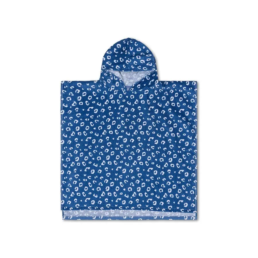 Swim Essentials Pončo peškir za bebe, 65x65 cm, Plavi